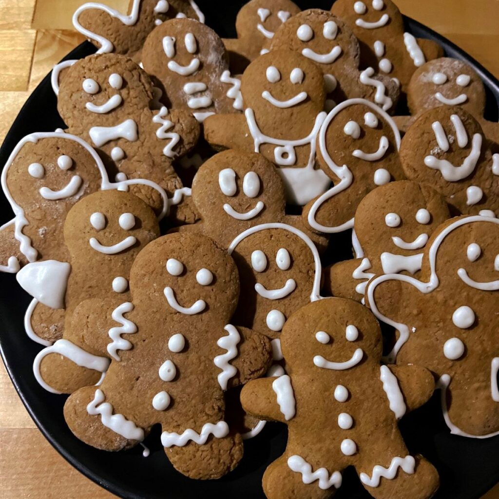 Sourdough Gingerbread Men Cookies- Soft and spicy - Unhurried Homemaker